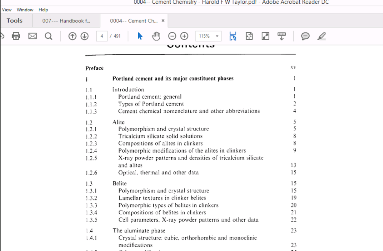 MOST IMPORTANT BOOKS IN CEMENT INDUSTRY - INFINITY FOR CEMENT EQUIPMENT